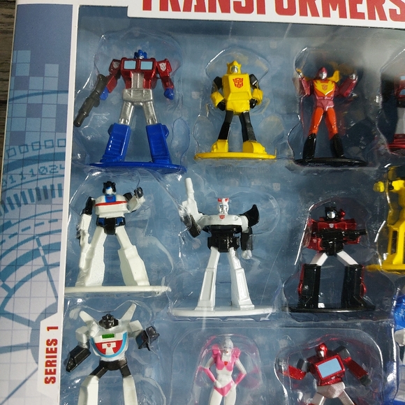 Transformers | Toys | Transformers Nano Metalfigs Diecast 8 Figures ...